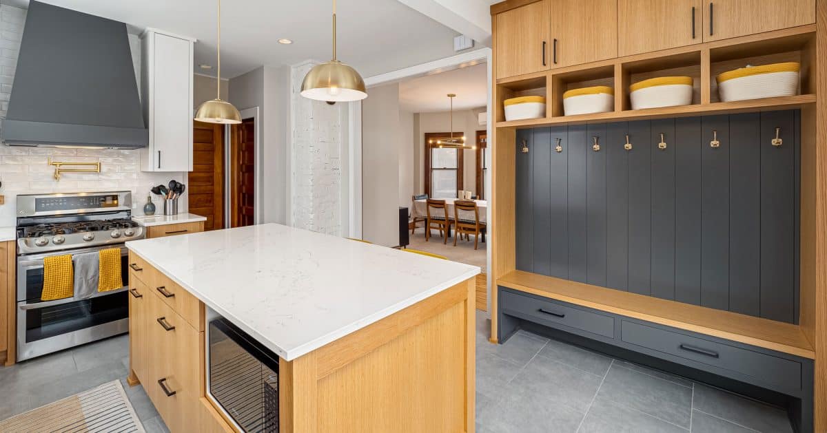 A New Kitchen & Bath Design for a Minneapolis Craftsman Home | White Crane