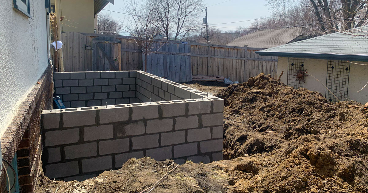 Building an Addition Starts with a Solid Foundation - A Lake Nokomis Home