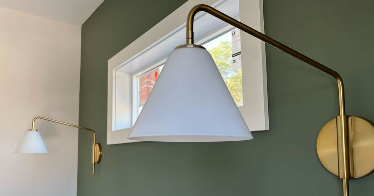 Expressive lights & Accent Paint Make for a Lovey Remodel in St. Paul.