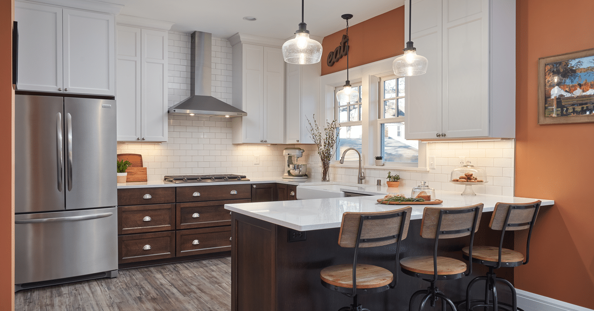 South Minneapolis Kitchen Addition Creates Vintage-Modern Vibe | White ...